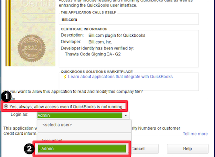 How do I set up the QuickBooks Desktop integration with BILL Spend ...