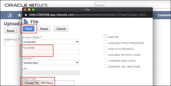 How do I set up the NetSuite integration with BILL Spend & Expense for a non-OneWorld account?