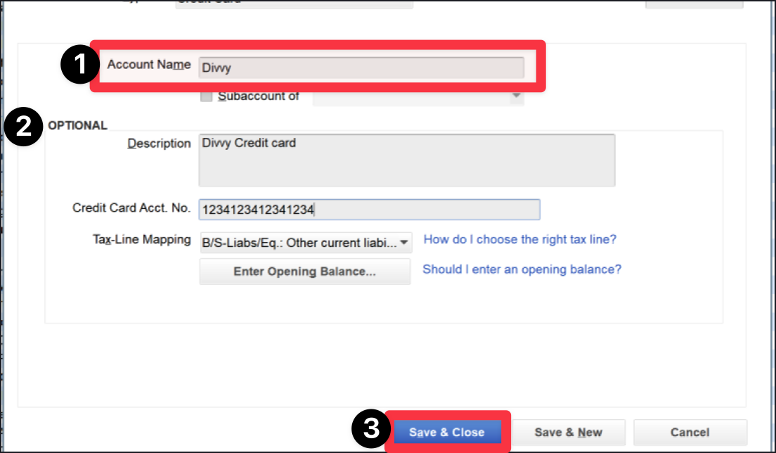 Sync the BILL Divvy Card in AP to your accounting software